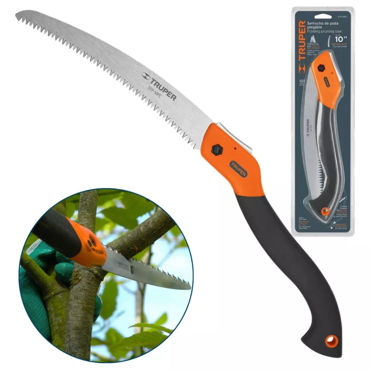 Serrucho Para Podar Arboles Camping Plegable Truper – DICAS FERRETERIA